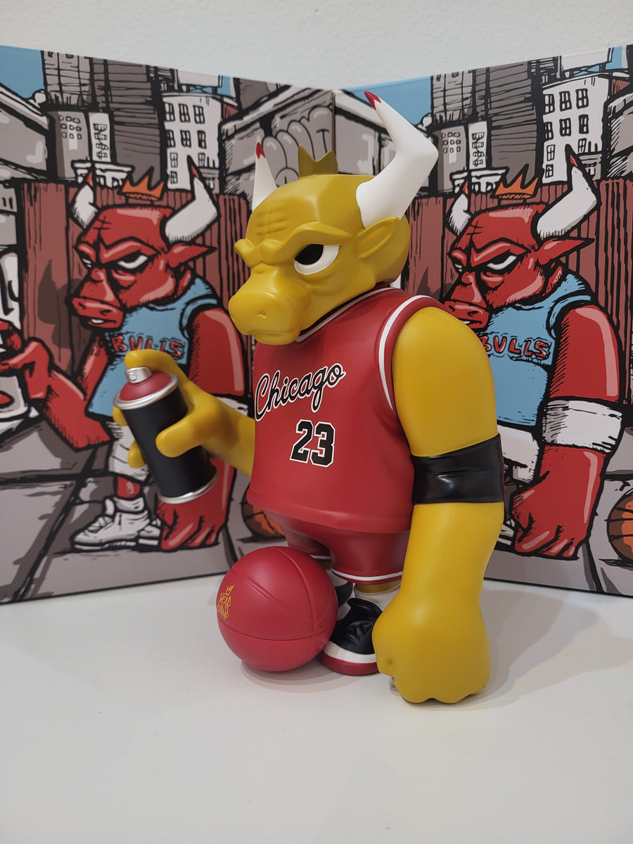 "Street Bully" Yellow Vinyl Toy by JC Rivera – ALL STAR PRESS
